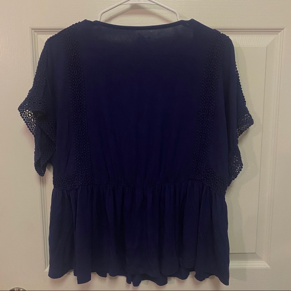Alya Tops Alya Solid Blouse Shirt Size Xs Poshmark